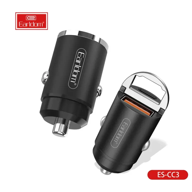 Allume-Cigare Earldom avec Charge Rapide 20W - Media-shopping.ma
