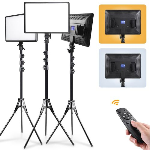 Éclairage LED Professionnelle pour Camera avec Support - Media-shopping.ma