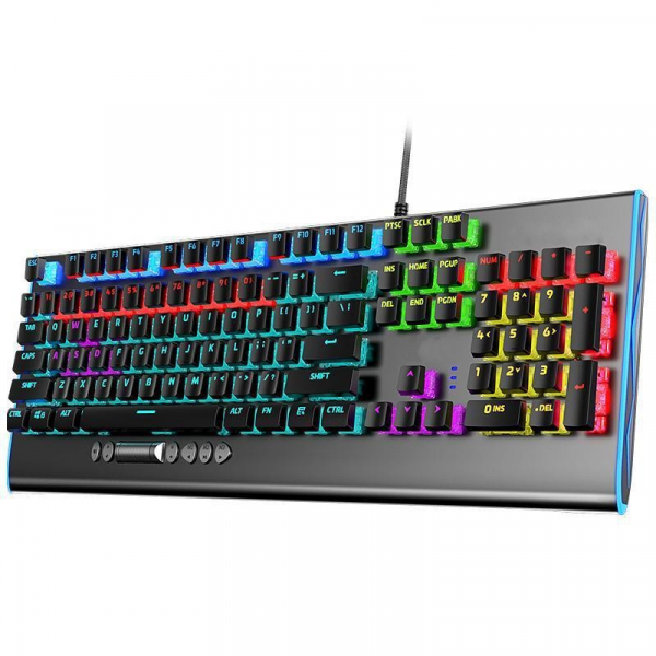 Clavier de Jeu Mécanique Coloré NETIS K3101 - Media-shopping.ma